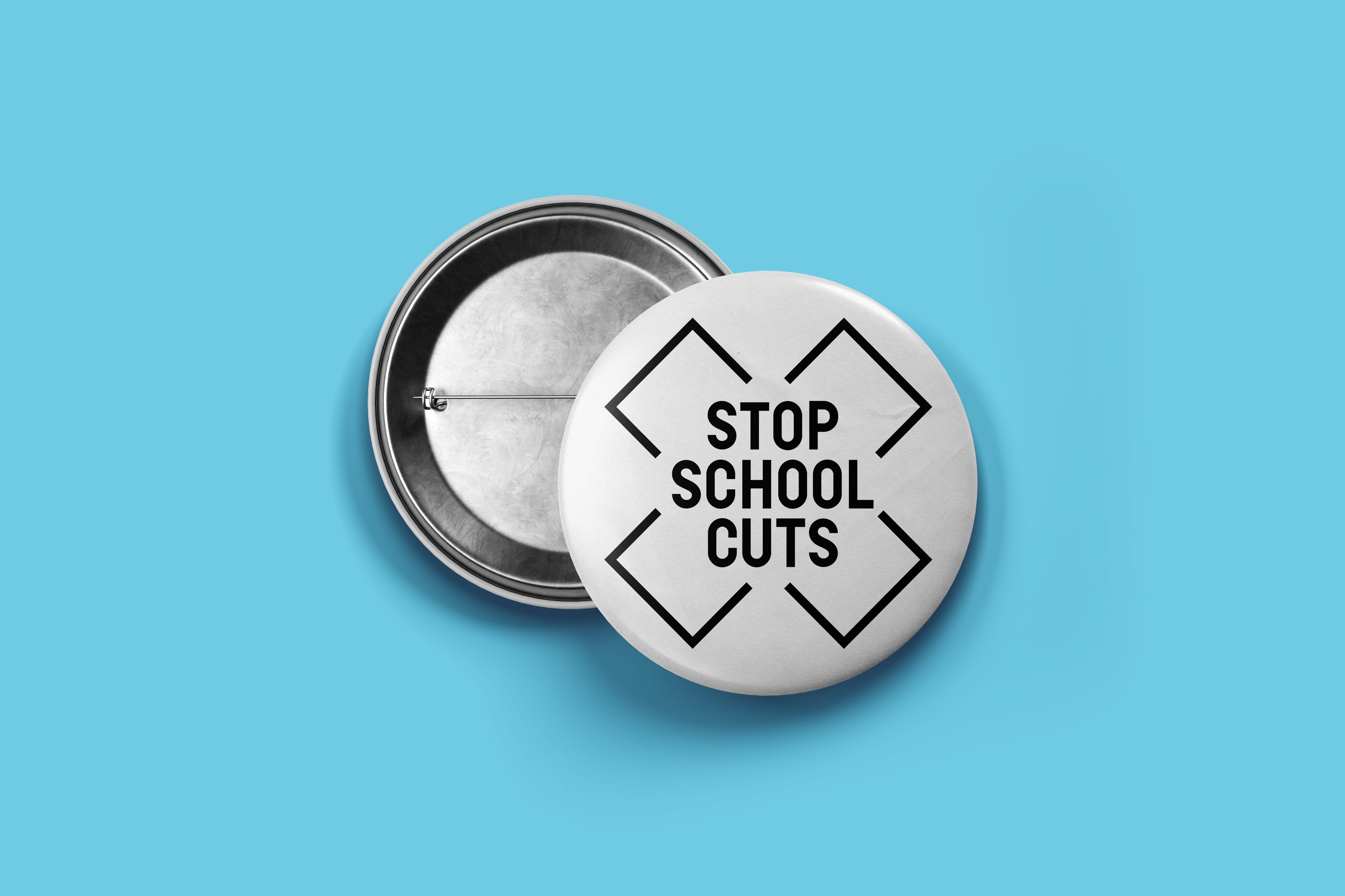 School cuts button badges (pack of 20) – NEU Shop